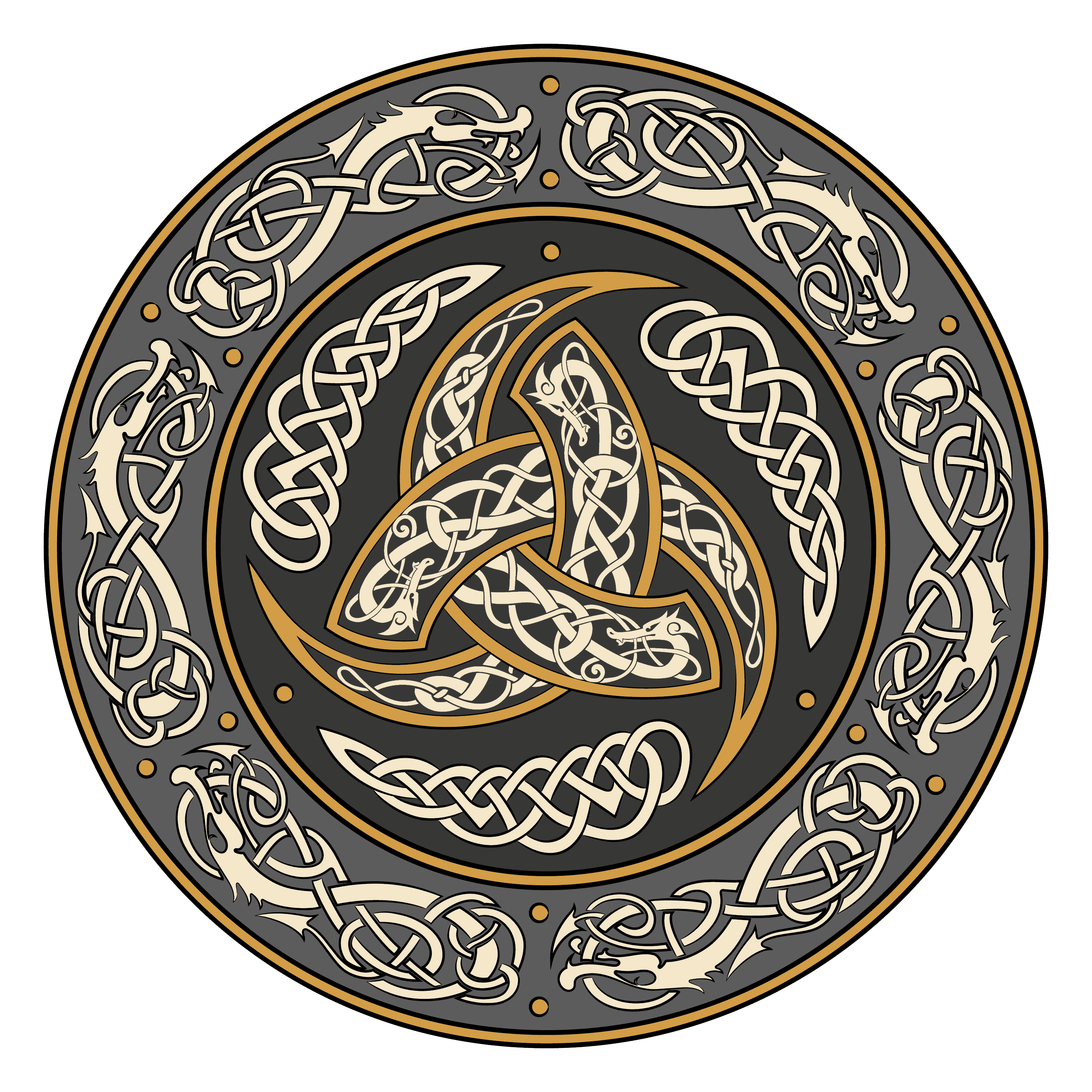 Celtic Triskelion Triskele Symbol Its Meaning And Origins Celtic Symbols